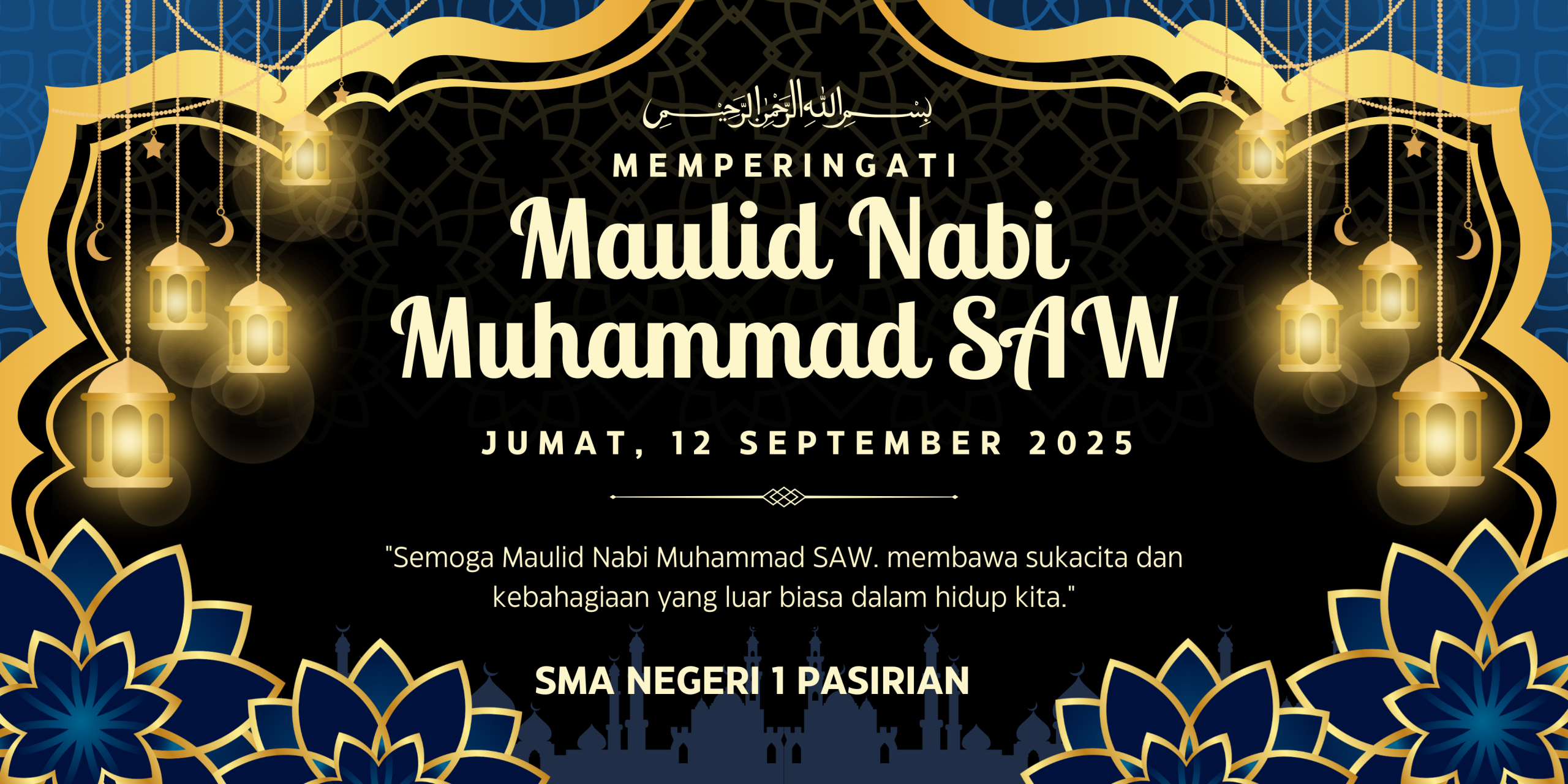 MEMPERINGATI MAULID NABI MUHAMMAD SAW – SMA NEGERI 1 PASIRIAN